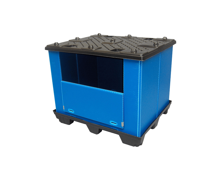 Contenedor palet plegable Ecopack por automotriz